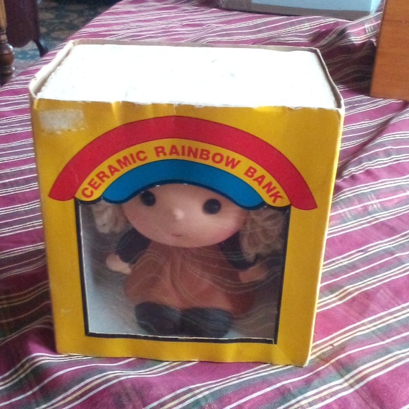 Brooks- Melrose Inc. | Other | Nib Ceramic Rainbow Bank Pretty Girl ...